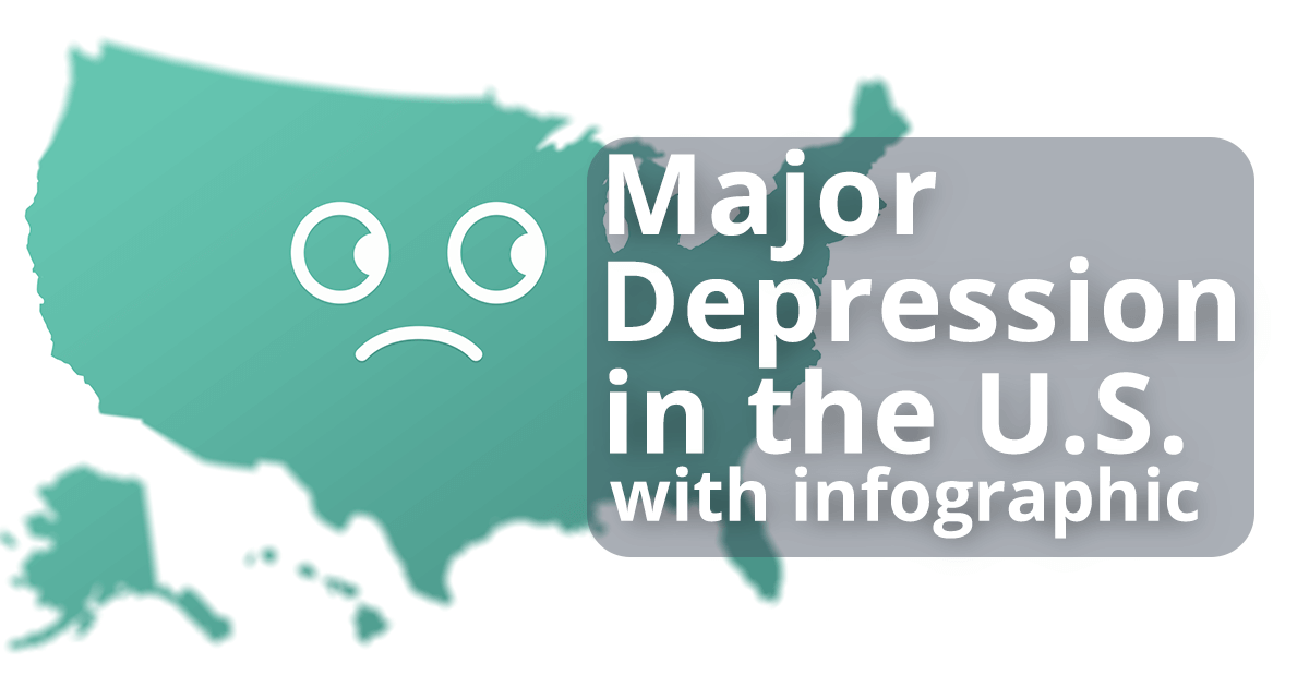 Major Depression in the US - Mental Health explained with Infographic